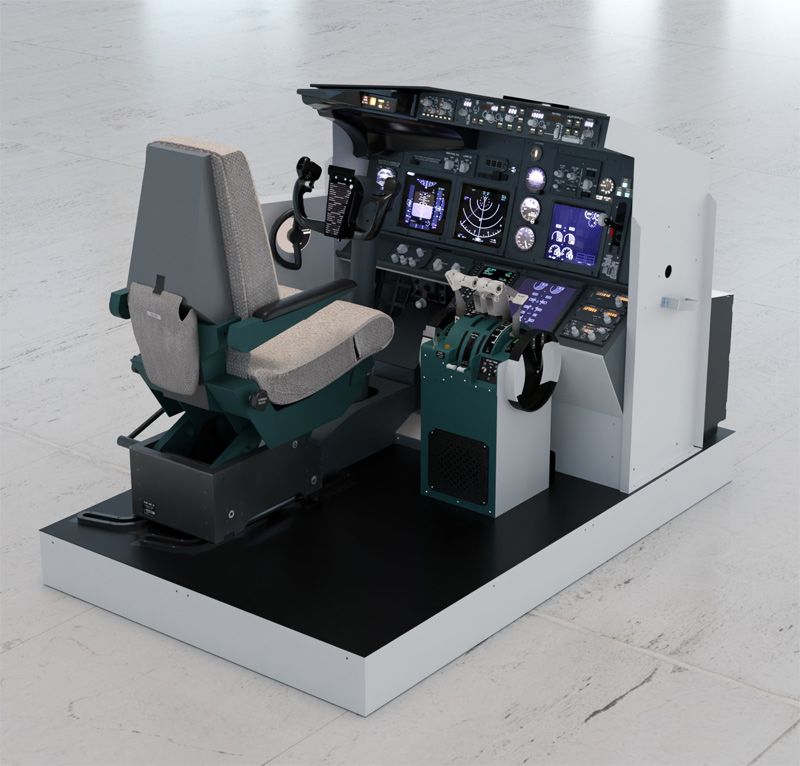 B737NG SINGLE YOKE PRO ACTIVE | Flight Simulator Center