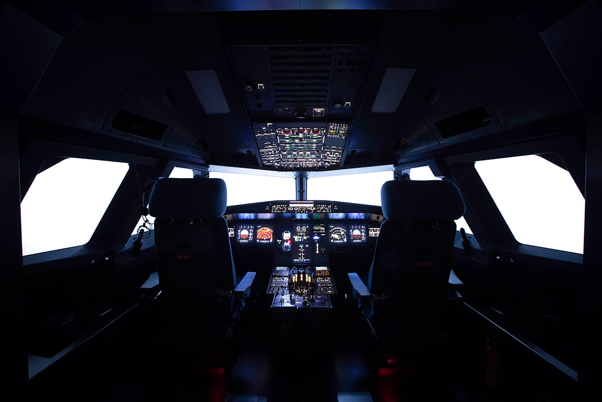 A320 FULL PROJECTION COCKPIT | Flight Simulator Center