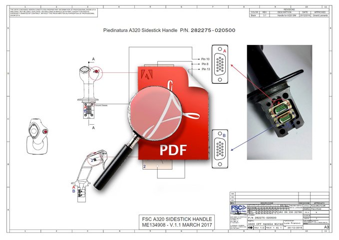 A320 Sidestick Handle (Captain) | Flight Simulator Center