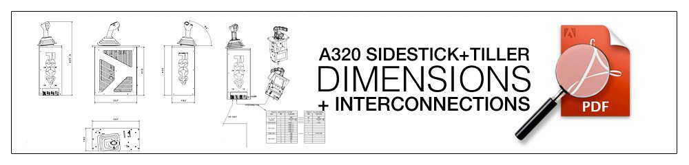A320 Sidestick PRO First Officer side | Flight Simulator Center
