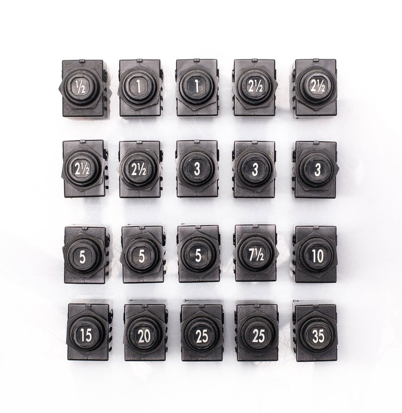 B737NG circuit breakers dummy kit | Flight Simulator Center