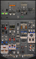 737NG Overhead Panel | Flight Simulator Center