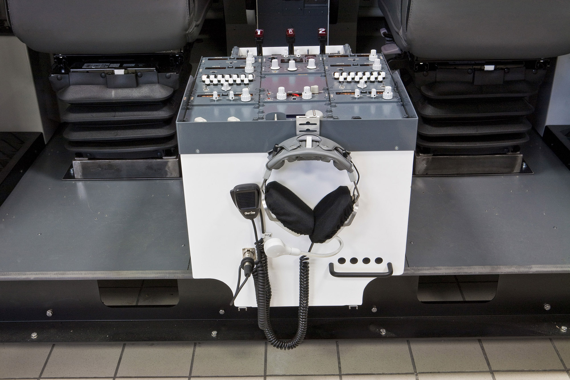 B737 Pedestal PRO with Fire Panel | Flight Simulator Center