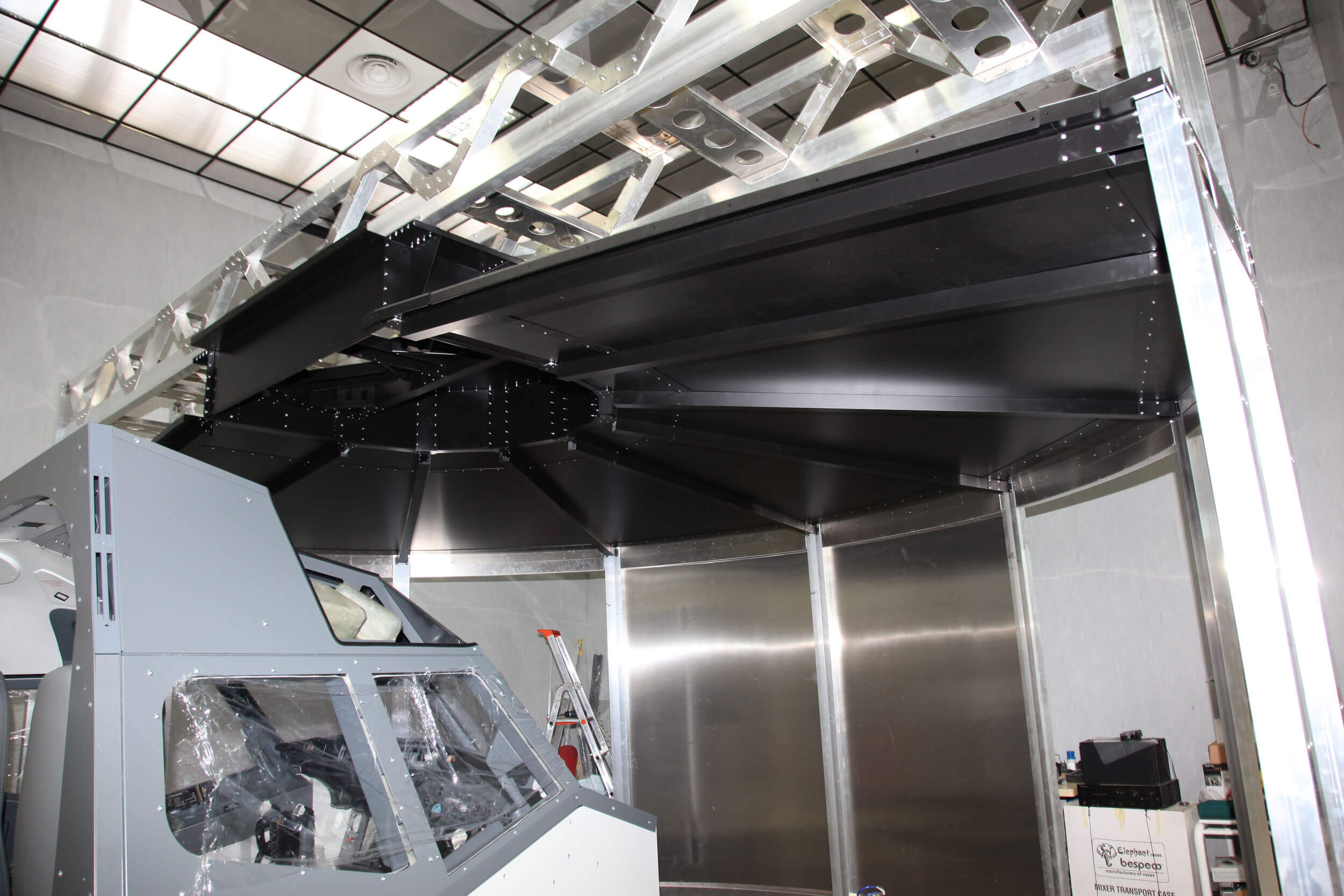 737NG Professional Simulator, 180° FullHD Projection Visual | Flight ...