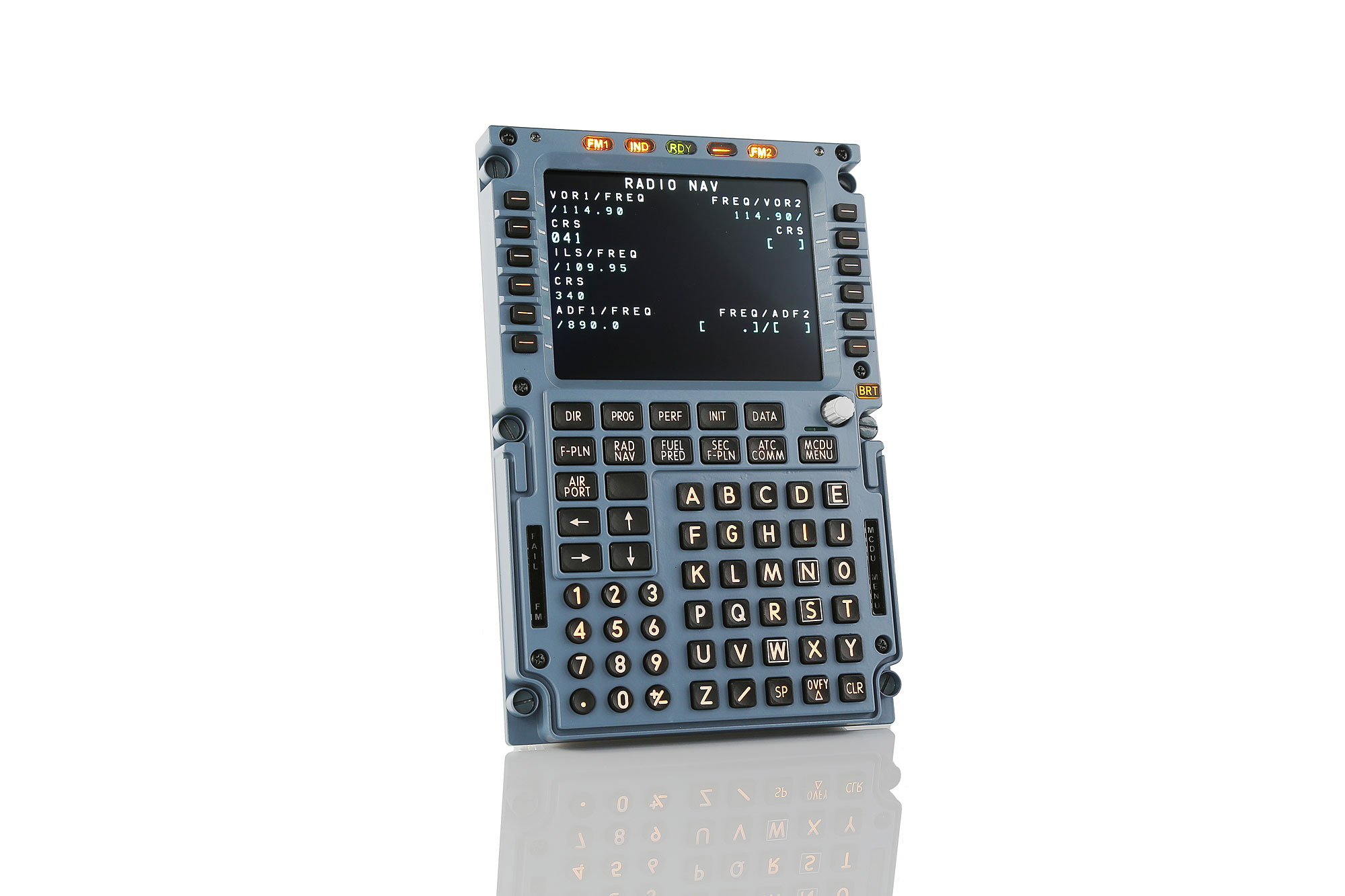 A320 MCDU Multi-Function Control and Display Unit | Flight Simulator Center