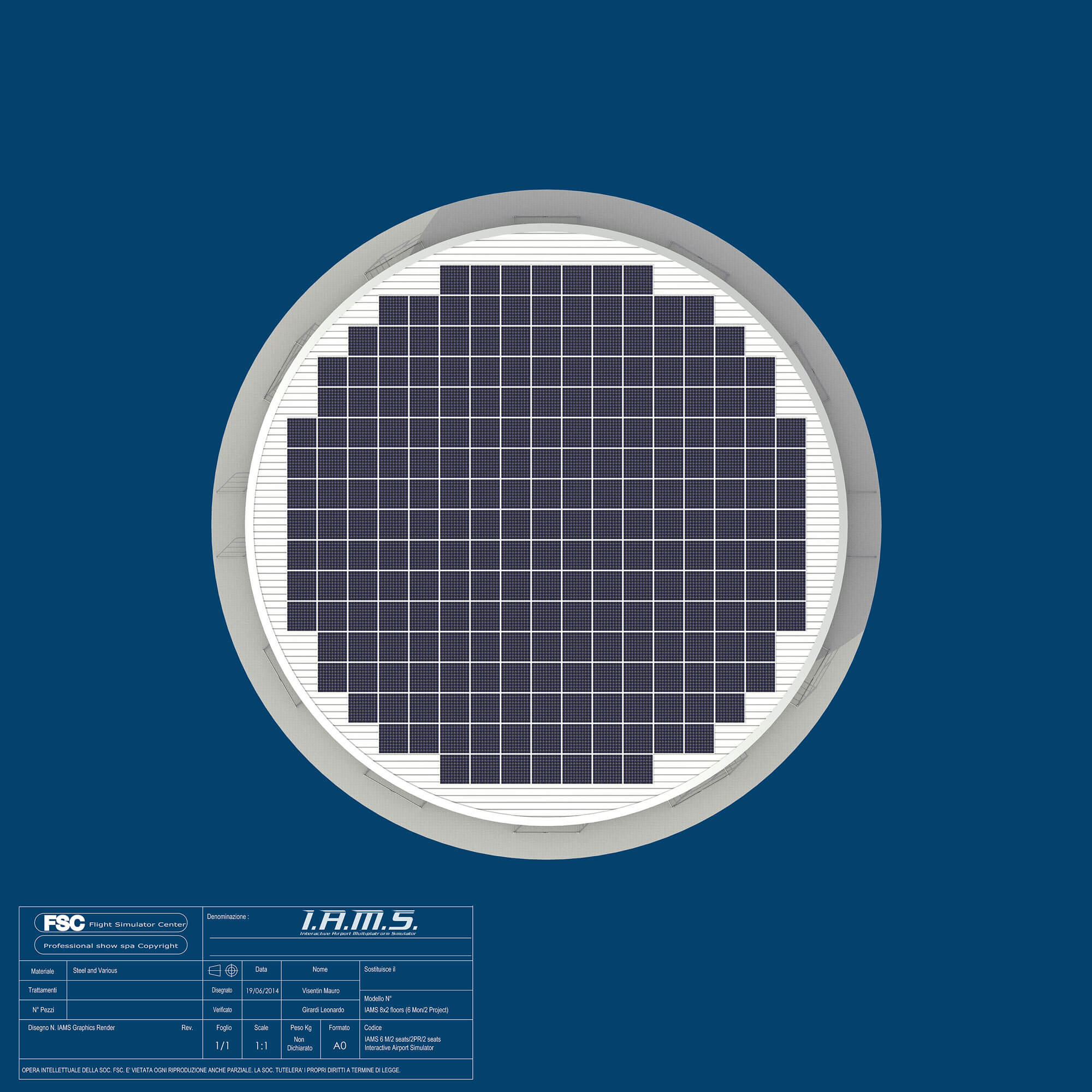 IAMS 08 with 8 x B737 & A320 Simulators Mon/Proj, ATC 2FL | Flight ...